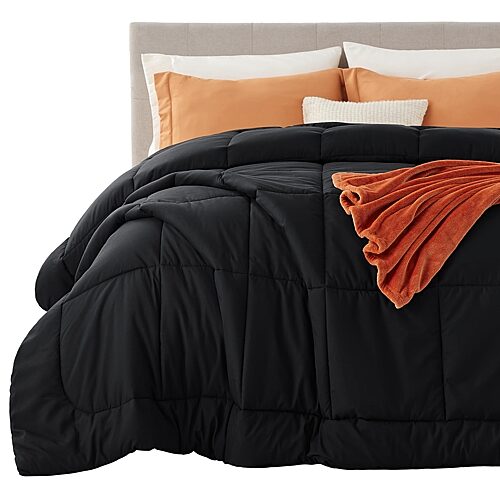 Click here for Bedsure Comforter-Solid-300gsm Comforter  One Size... prices