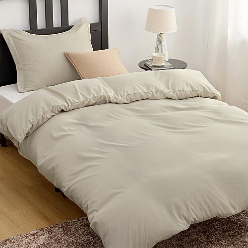 Click here for Bedsure Solid Duvet Cover Set  One Size  White prices
