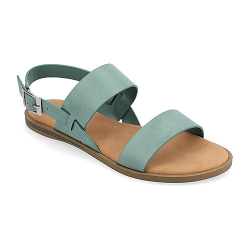 Click here for Journee Collection Womens Lavine Double Strap Flat... prices