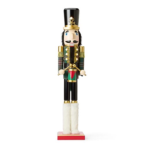 Click here for North Pole Trading Co. Wood Lighted Christmas Nutc... prices