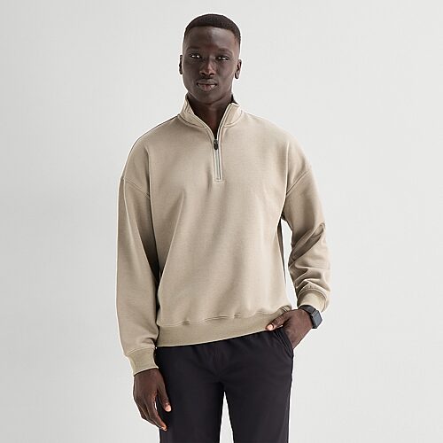 Click here for Xersion Mens Mock Neck Long Sleeve Active Quarter-... prices