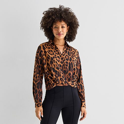 Click here for Bold Elements Womens Long Sleeve Satin Blouse  X-l... prices