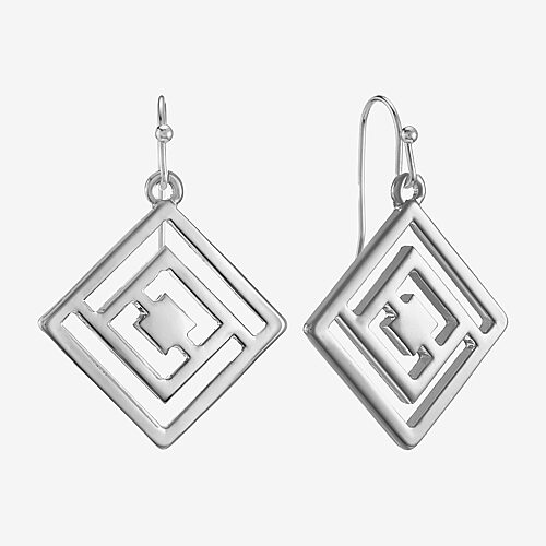 Click here for Liz Claiborne Womens Square Drop Earrings  One Siz... prices