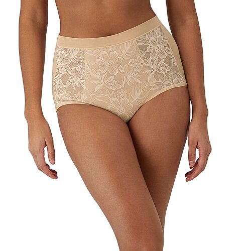Click here for Bali Womens Breathe Lace High-Rise Brief Underwear... prices