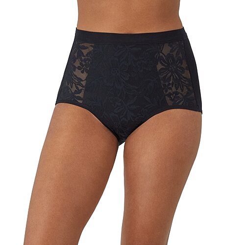 Click here for Bali Womens Breathe Lace High-Rise Brief Underwear... prices