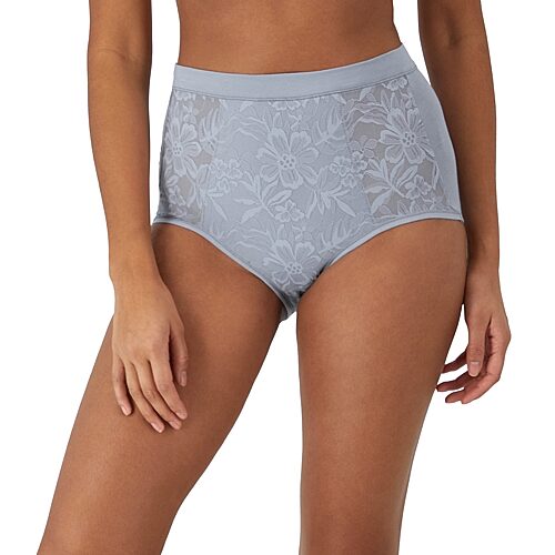 Click here for Bali Womens Breathe Lace High-Rise Brief Underwear... prices