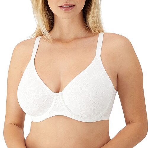 Click here for Bali Womens Breathe Lace Underwire Bra DF7590 - Wh... prices