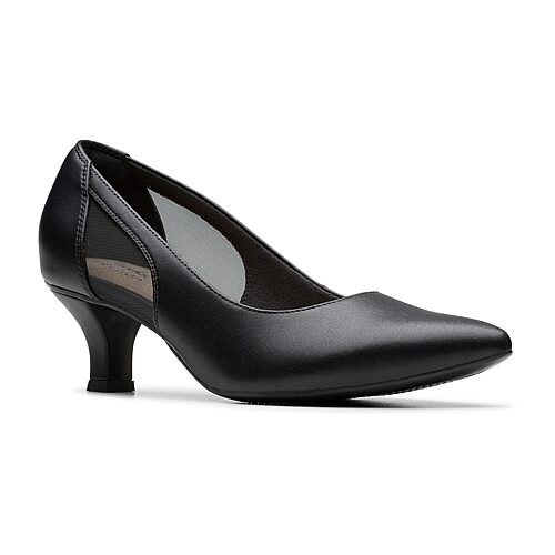 Click here for Clarks Kepley Cora Womens Pointed Closed Toe Flare... prices