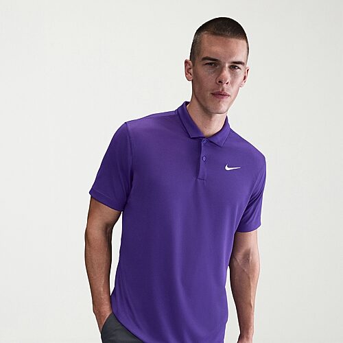 Click here for Nike Mens Short Sleeve Polo Shirt  Medium  Purple prices
