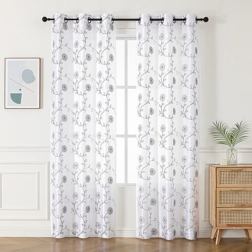 Click here for Sebastian Grommet Top Light-Filtering Set of 2 Cur... prices