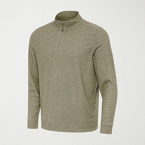 Click here for Antigua Mens Mock Neck Long Sleeve Active Quarter-... prices