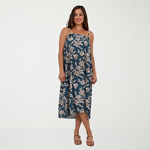 Click here for 24seven Comfort Apparel Womens Floral Print Maxi D... prices