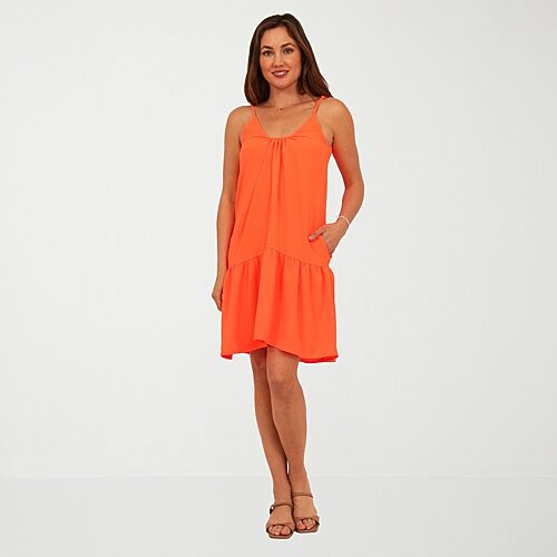 Click here for 24seven Comfort Apparel Womens Scoop Neck Dress -... prices