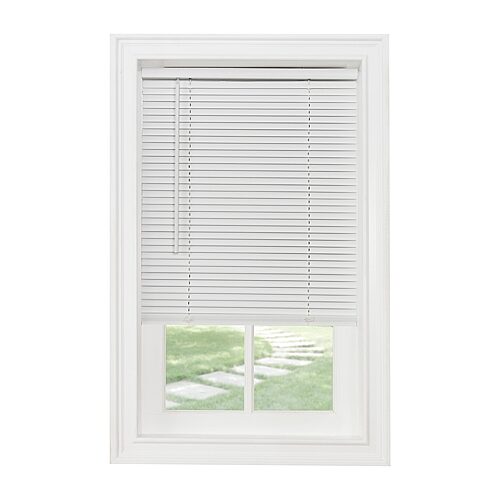 GII Cordless Morning Star Vinyl Mini Blinds  One Size  White