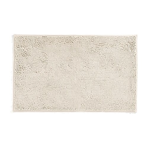 Click here for Casual Comfort Chenille Bath Rug  One Size  White prices