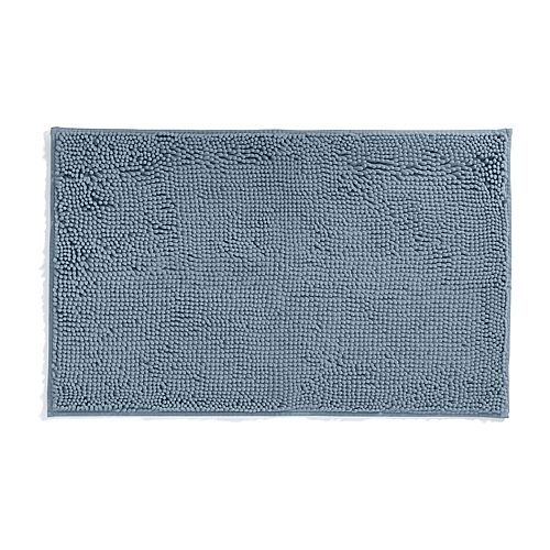 Click here for Casual Comfort Chenille Bath Rug  One Size  Blue prices