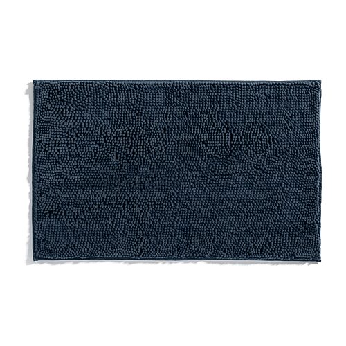Click here for Casual Comfort Chenille Bath Rug  One Size  Blue prices