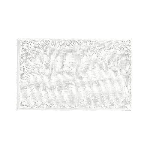 Click here for Casual Comfort Chenille Bath Rug  One Size  White prices
