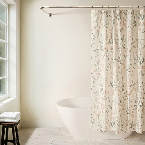 Click here for ienjoy Home Printed Floral Shower Curtains  72 x 7... prices