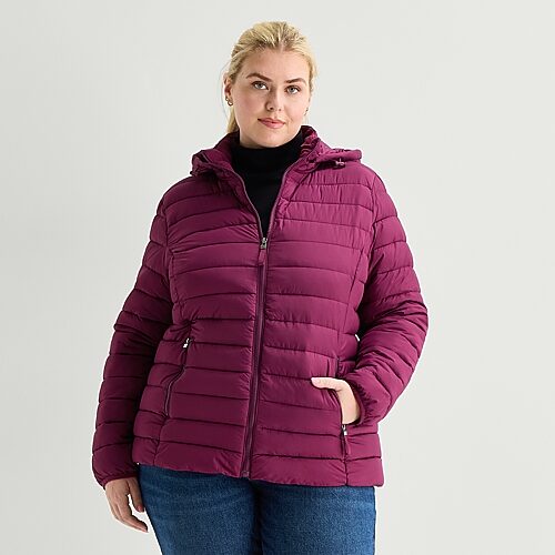 Click here for St. Johns Bay Womens Plus Jacket  2x  Red prices