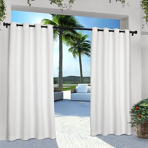 Click here for Exclusive Home Curtains Solid Grommet Top Light-Fi... prices