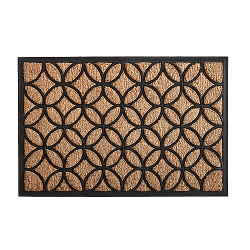 Click here for Calloway Mills Circles Outdoor Rectangular Doormat... prices