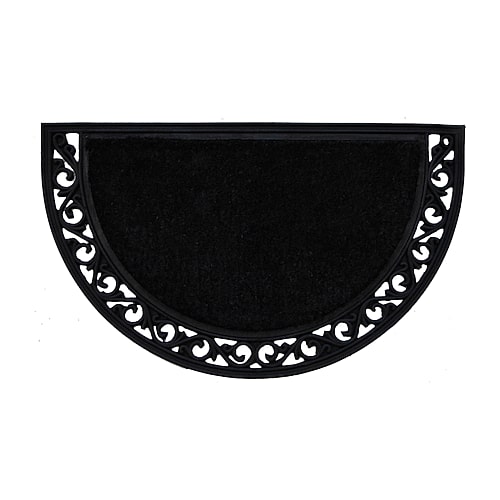 Click here for Calloway Mills Black Arch Outdoor Rectangular Door... prices