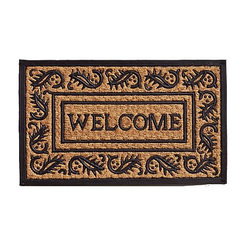 Click here for Calloway Mills Border Welcome Outdoor Rectangular... prices