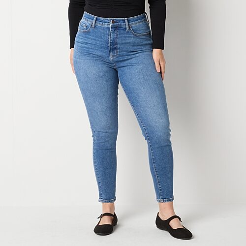 Click here for A.N.A Womens High Rise Tall Skinny Fit Jean  4 Tal... prices