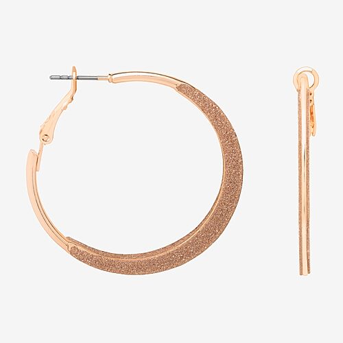 Click here for Bijoux Bar Delicates Womens 41.3mm Hoop Earrings... prices