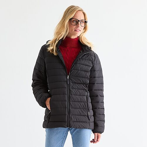 Click here for St. Johns Bay Womens Midweight Jacket  Petite Smal... prices