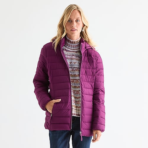 Click here for St. Johns Bay Womens Midweight Jacket  Petite Smal... prices