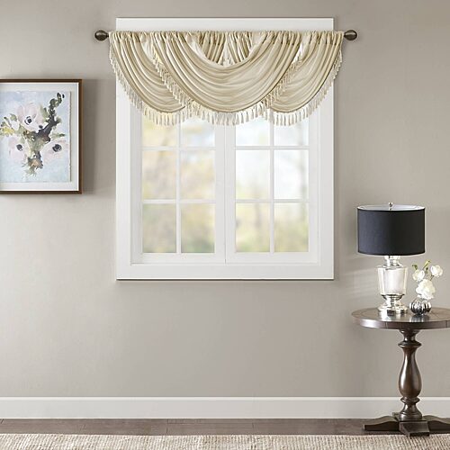 Click here for Madison Park Juline Faux Silk 38W X 46L Rod Pocket... prices