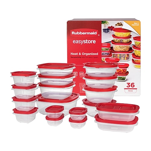 Click here for Rubbermaid Easy to Store 36-pc. Food Storage Set... prices