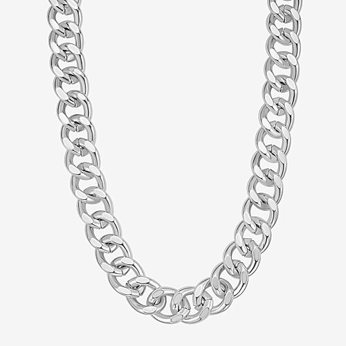 Click here for Rebecca Minkoff Womens 17 1/2 Inch Curb Chain Neck... prices