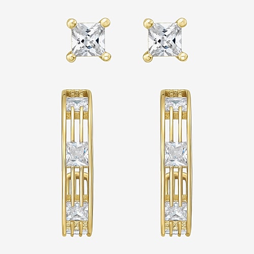 Click here for Rebecca Minkoff Womens White Cubic Zirconia 14K Go... prices