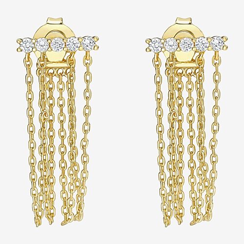 Click here for Rebecca Minkoff Womens White Cubic Zirconia 14K Go... prices