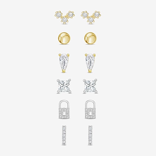 Click here for Rebecca Minkoff Womens White Cubic Zirconia 14K Go... prices