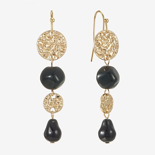 Click here for Mixit Womens Drop Earrings  One Size  Black prices