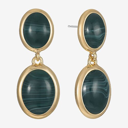 Click here for Monet Jewelry Womens Red Oval Hypoallergenic Drop... prices