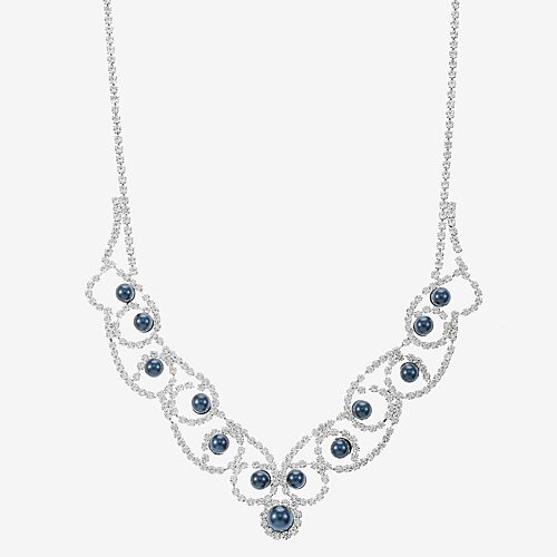 Click here for Monet Jewelry Womens Stainless Steel 17 Inch Colla... prices