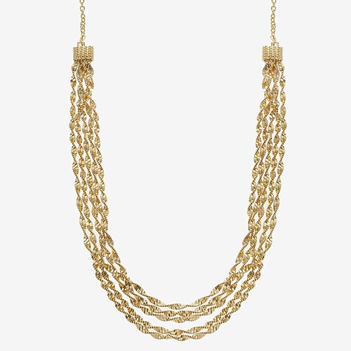 Click here for Monet Jewelry Womens Stainless Steel 17 Inch Stran... prices