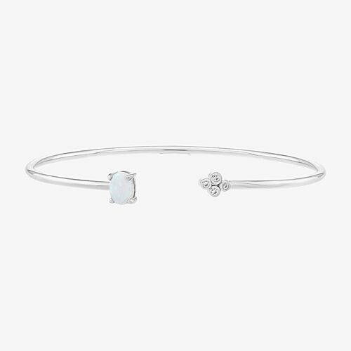 Click here for Limited Quantities! Womens White Opal Sterling Sil... prices