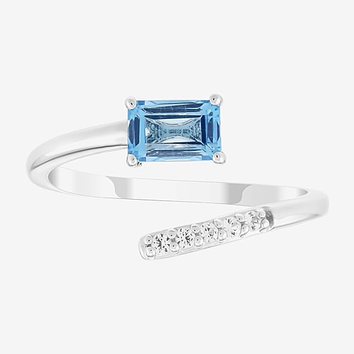 Click here for Limited Quantities! Womens Genuine Blue Topaz Ster... prices