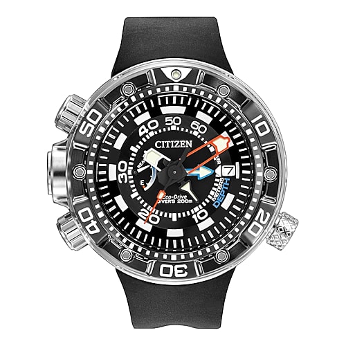 Click here for Mens Citizen Eco Drive Promaster Aqualand Divers W... prices