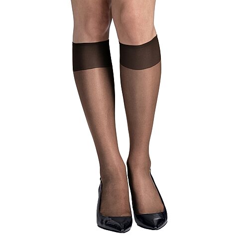 Click here for Hanes Silk Reflections Knee Highs  One Size  Barel... prices