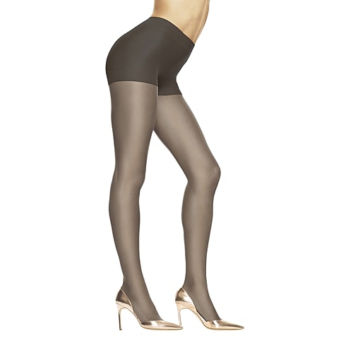 Hanes Plus Size Absolutely Ultra Sheer Control Top Pantyhose - Barely Black