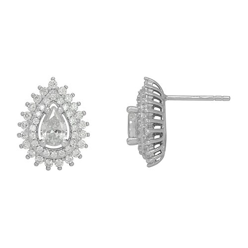 Click here for DiamonArt White Cubic Zirconia Sterling Silver 13.... prices