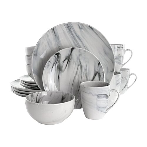 Click here for Elama Fine Marble 16 Pc. Dinnerware Set  Service f... prices