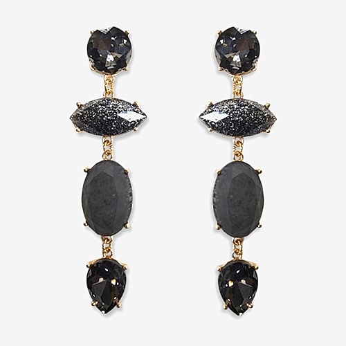 Click here for Bijoux Bar Stone Linear Womens Drop Earrings  One... prices